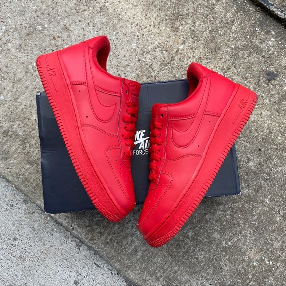 Nike | Shoes | Nike Air Force Low Red October | Poshmark